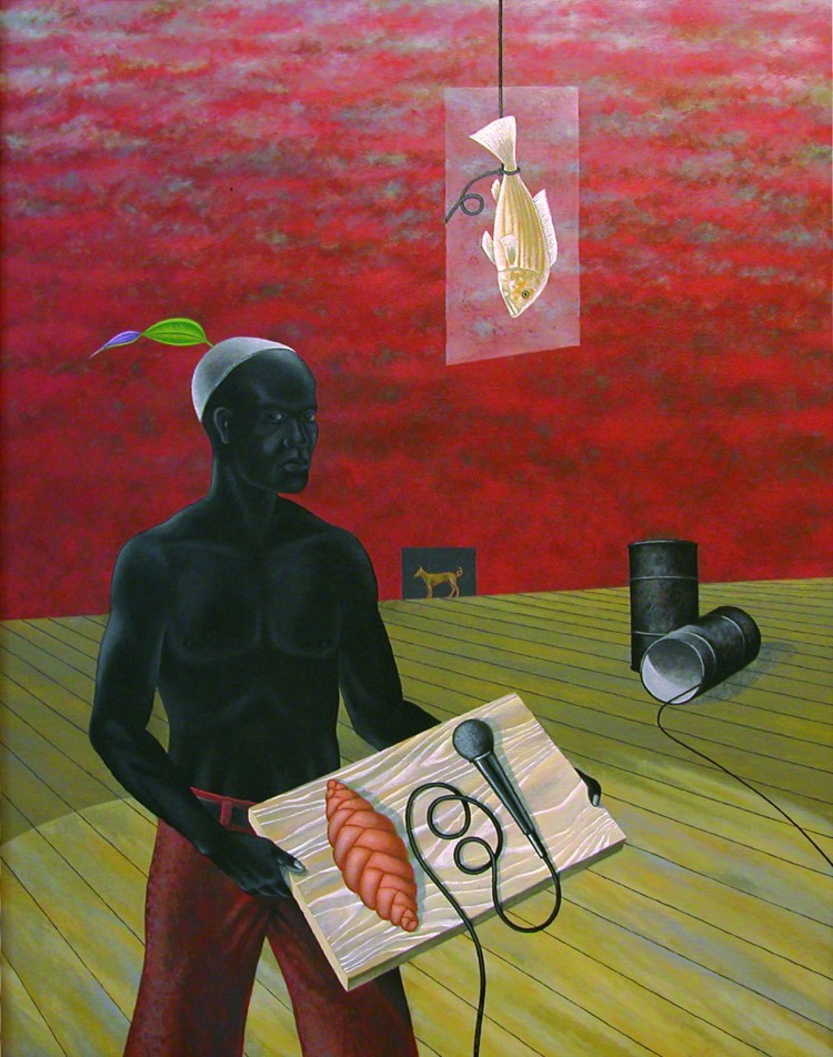 There is a meeting here tonight de Stanley Greaves, œuvre emblématique ...